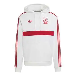 Adidas Liverpool Fc Hoodie Sweatshirt Asia Sizing - White
