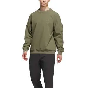Adidas Climawarm Brushed Sweatshirt Asia Sizing - Olive Strata