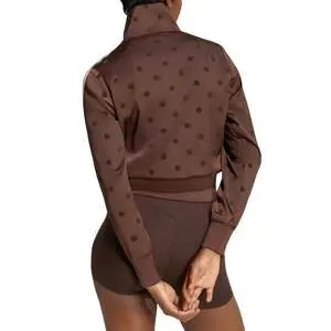 Adidas Satin Polka Dots Tt Track Top Asia Sizing