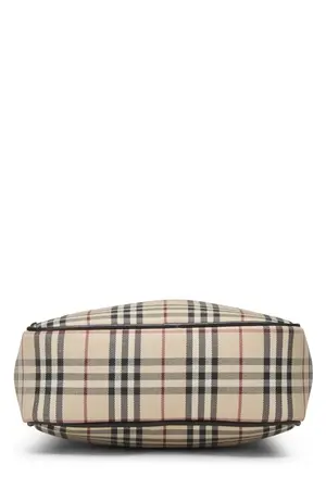 Burberry Jacquard House Check Vertical Camera Bag