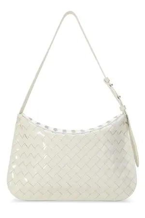 Bottega Veneta Patent Intrecciato Shoulder Bag