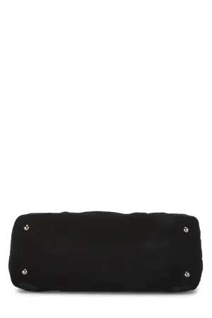 Chanel Velvet Bowler Bag