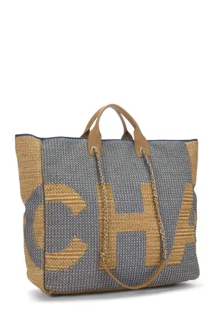 Chanel Multicolor Raffia Deauville Nm