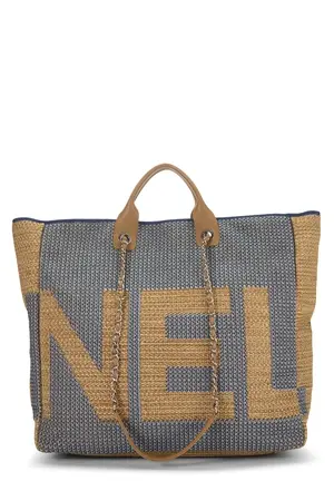Chanel Multicolor Raffia Deauville Nm