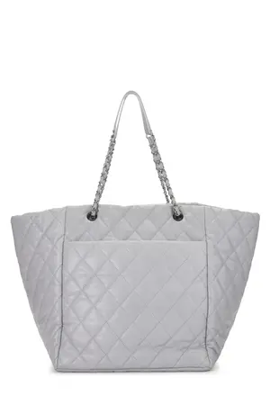 Chanel Quilted Lambskin Shopping Tote