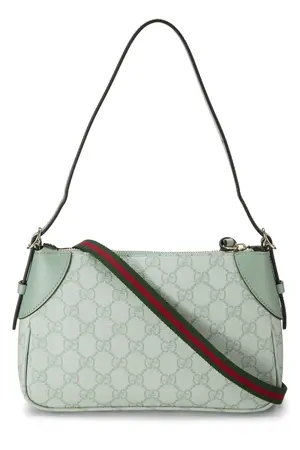 Gucci Gg Supreme Emblem Shoulder Bag