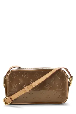 LOUIS VUITTON Bronze Monogram Vernis Christie