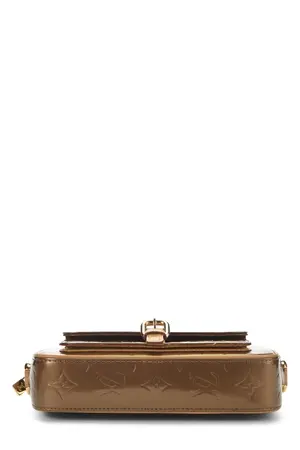 LOUIS VUITTON Bronze Monogram Vernis Christie