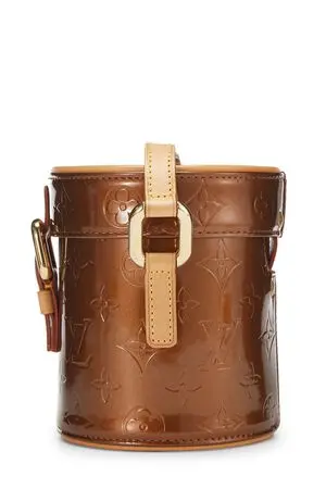 LOUIS VUITTON Bronze Vernis Astor Place Bag