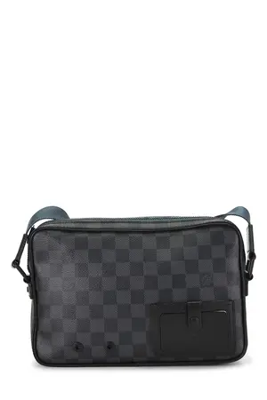 LOUIS VUITTON Damier Graphite Alpha Messenger - Black