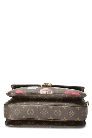 LOUIS VUITTON Fornasetti X Black Monogram Canvas Pochette Metis