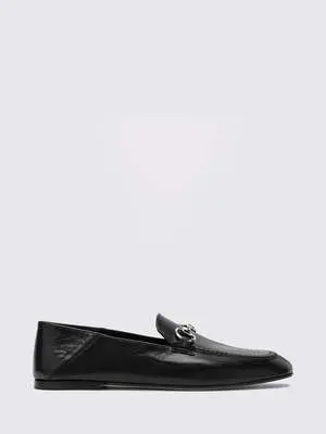 Gucci Jordaan Smooth Leather Loafers With Gold-tone Horsebit Detail - Black