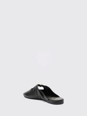 Loewe Pebble Draped Nappa Leather Mules