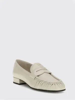 Prada Penny Leather Loafers