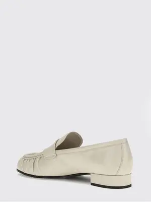 Prada Penny Leather Loafers