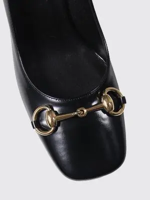 Gucci Brushed Leather Signora Pumps