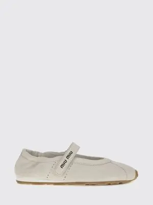 Miu Miu Ballet Flat - White
