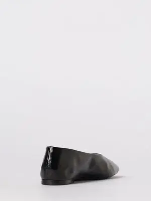 Saint Laurent Sao Leather Ballerinas