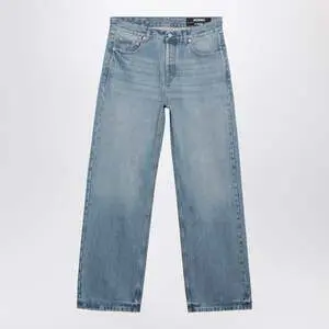 Jacquemus Straight-leg Jeans In De-nã®mes Denim - Blue
