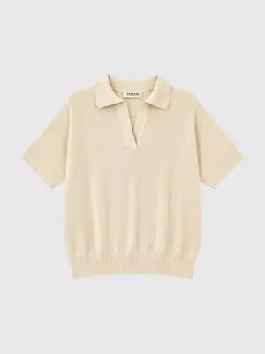 Max Mara Short Sleeve Polo Knit - Cream