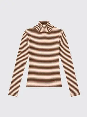 Max Mara Striped Turtleneck Sweater - Multicolor