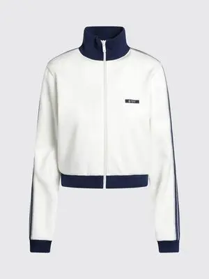 Prada Cropped Technical Fabric Sweatshirt - Multicolor