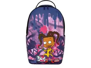 SPRAYGROUND Rugrats Susie Painting Shark Backpack - Multicolor