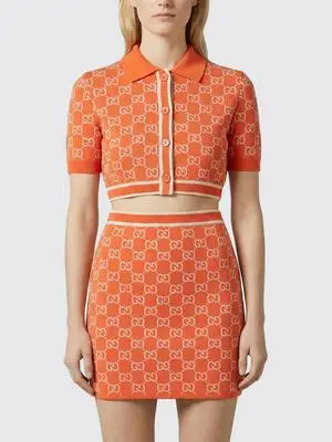 Gucci Knitted Top - Orange