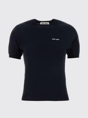 Miu Miu Virgin Wool Sweater - Blue