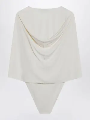 ALAIA Viscose Bodysuit Blouse Alaia