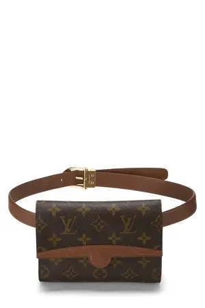 LOUIS VUITTON Monogram Canvas Arche Belt Bag 110