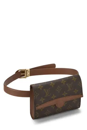 LOUIS VUITTON Monogram Canvas Arche Belt Bag 110