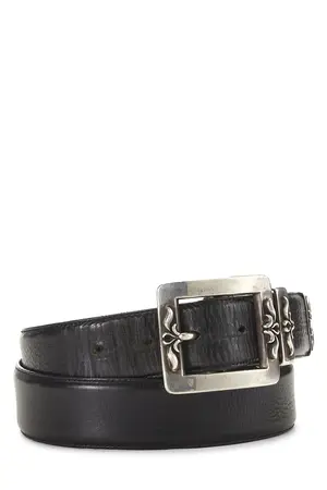 Chrome Hearts Leather Otj 3 Piece Belt