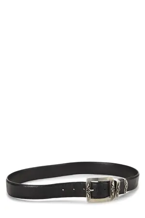 Chrome Hearts Leather Otj 3 Piece Belt