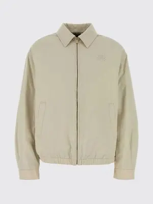Miu Miu Zip-up Jacket With Classic Collar - Cream