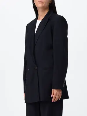 Max Mara Double-breasted Pure Wool Blazer With Peak Lapels