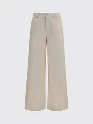 Max Mara Wide Leg Tailored Trousers - Cream