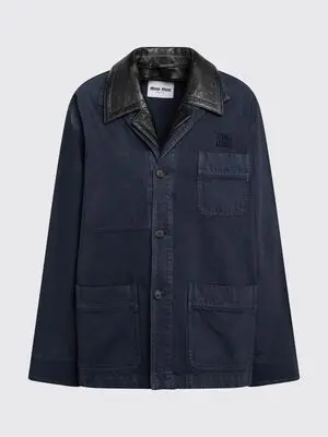 Miu Miu Cotton Jacket - Gray
