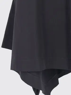 ALAIA Alaia Asymmetrical Cotton Chemisier Dress
