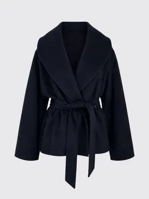 Max Mara Belted Coat - Blue