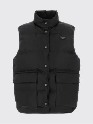 Prada Re-nylon Padded Vest - Black