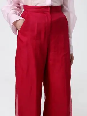 Max Mara Silk Flared Trousers