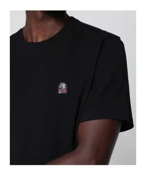 PARAJUMPERS Cotton T-shirt With Logo Patch
