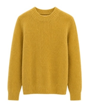 ROBERTO COLLINA Crew-neck Sweater - Yellow
