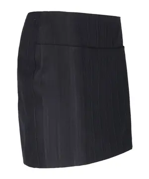 DONDUP Erotica Striped Zipped Skirt