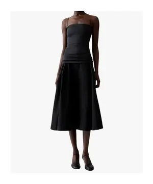 Jacquemus Off-shoulder Strappy Gown