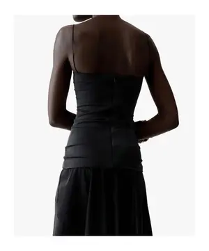 Jacquemus Off-shoulder Strappy Gown