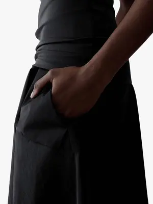 Jacquemus Off-shoulder Strappy Gown
