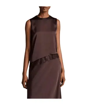 Vince Asymmetrical Tank Top
