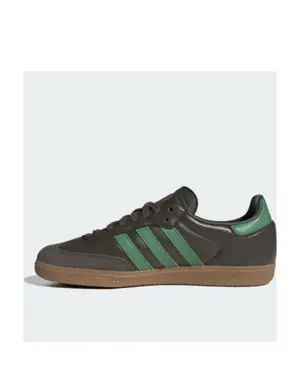Adidas Originals Samba Og Lace-up Sneakers - Green